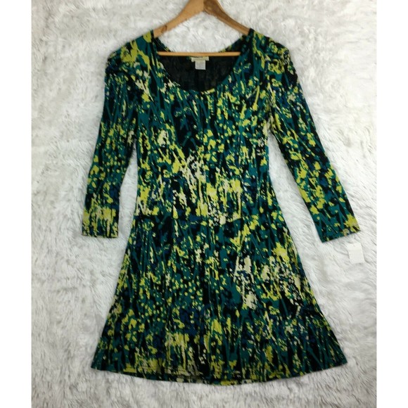 Moon Collection | Dresses | Moon Collection Dress Paint Splash Print ...